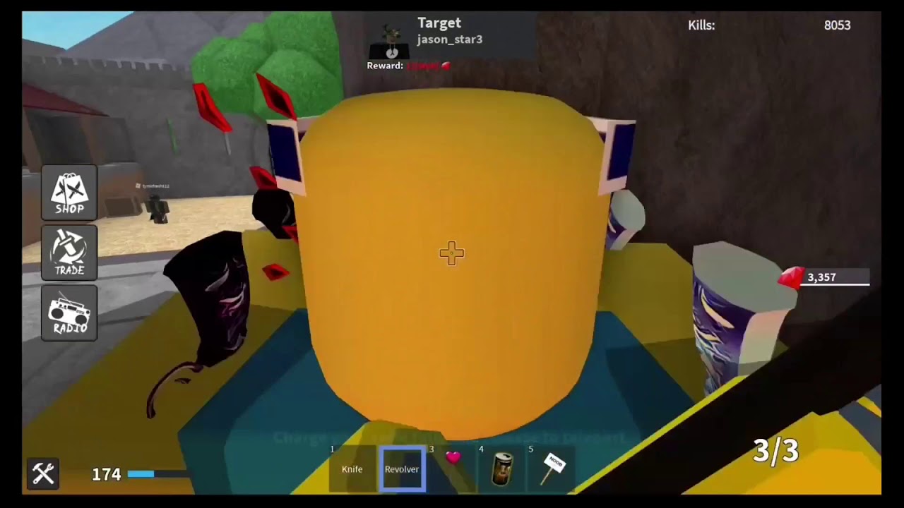 Using lost and soul revolvers in KAT (ROBLOX) - YouTube