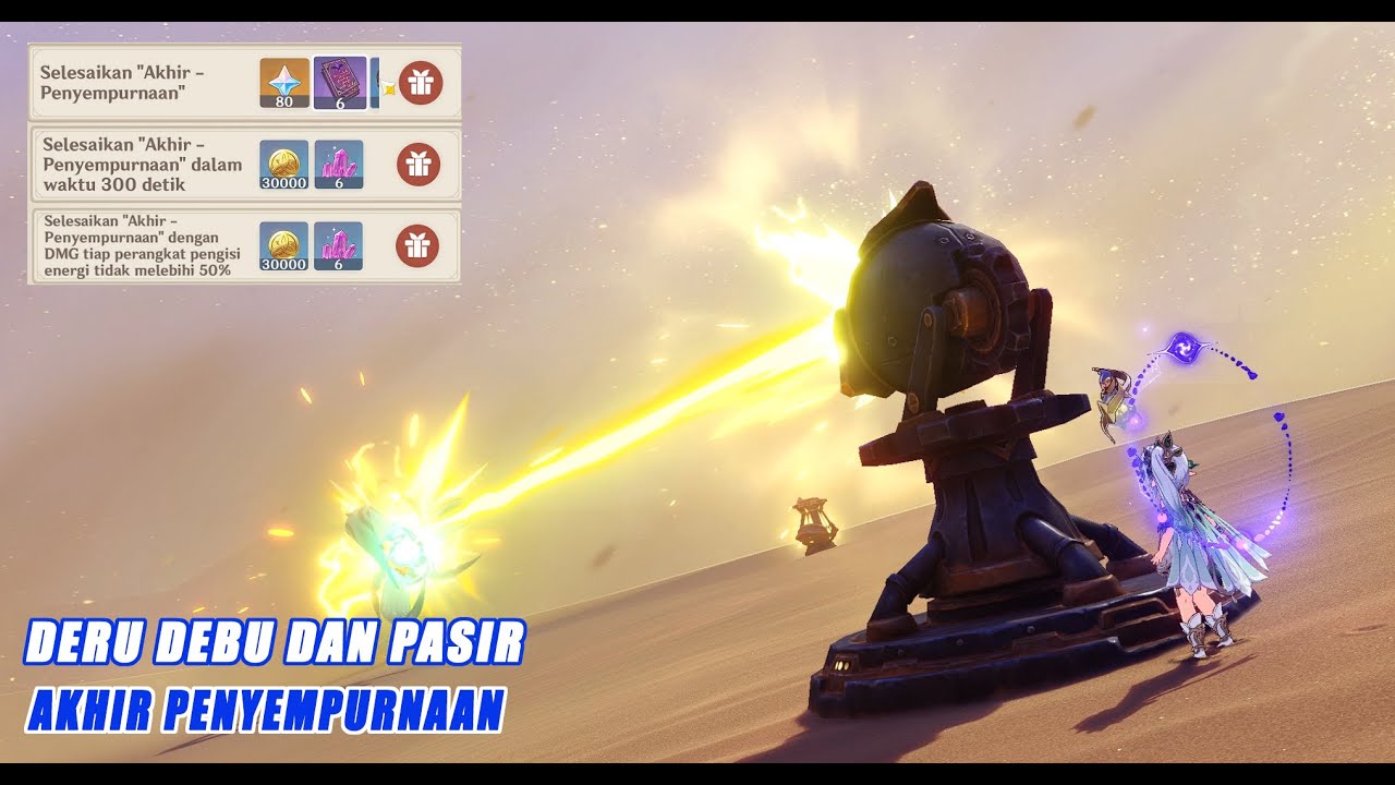Deru Debu dan Pasir | Akhir - Penyempurnaan | Genshin Impact - YouTube
