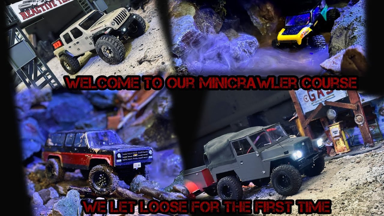 First Guest at our new Mini crawler course 🪨 🛻 - YouTube