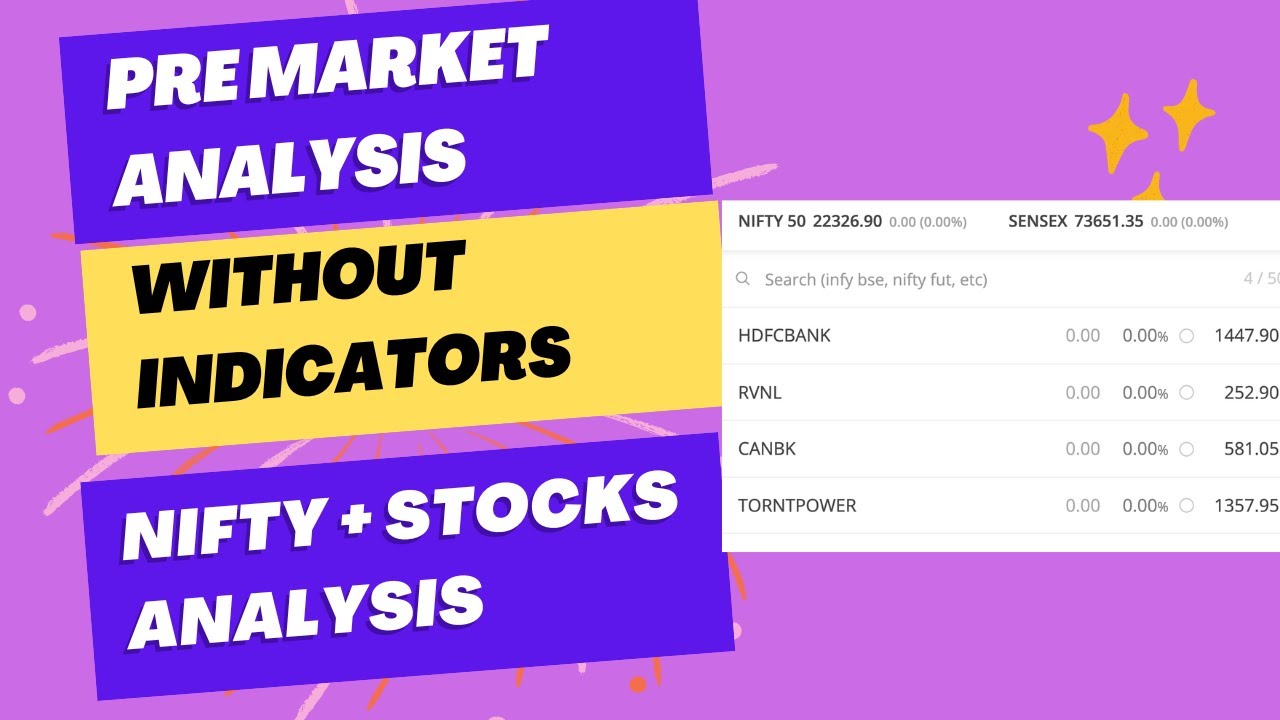 Pre Market Analysis: Nifty analysis, Stocks analysis| 1st April 2024 ...
