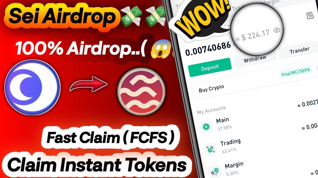 200$ Airdrop | Sei airdrop | Sei airdrop live | sei testnet | Eclipse ...