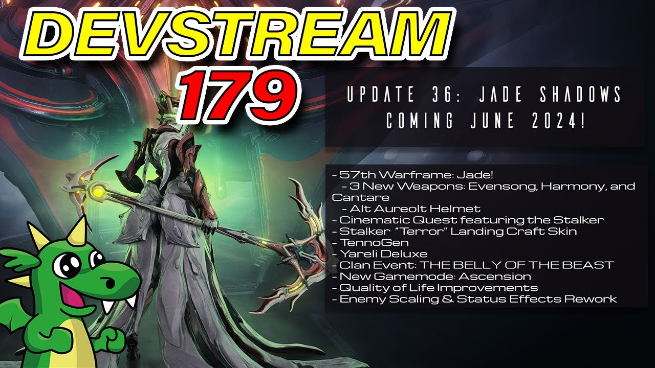 [Devstream 179] Protea Prime - Kuva Sobek & Tenet Glaxion - Jade Shadow ...