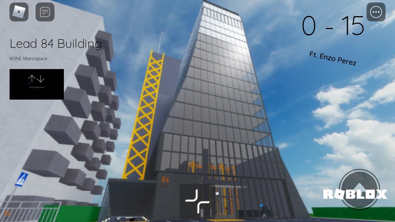 KONE Monospace Elevators, Lead 84 Building, Roblox (Ft. Enzo Perez ...