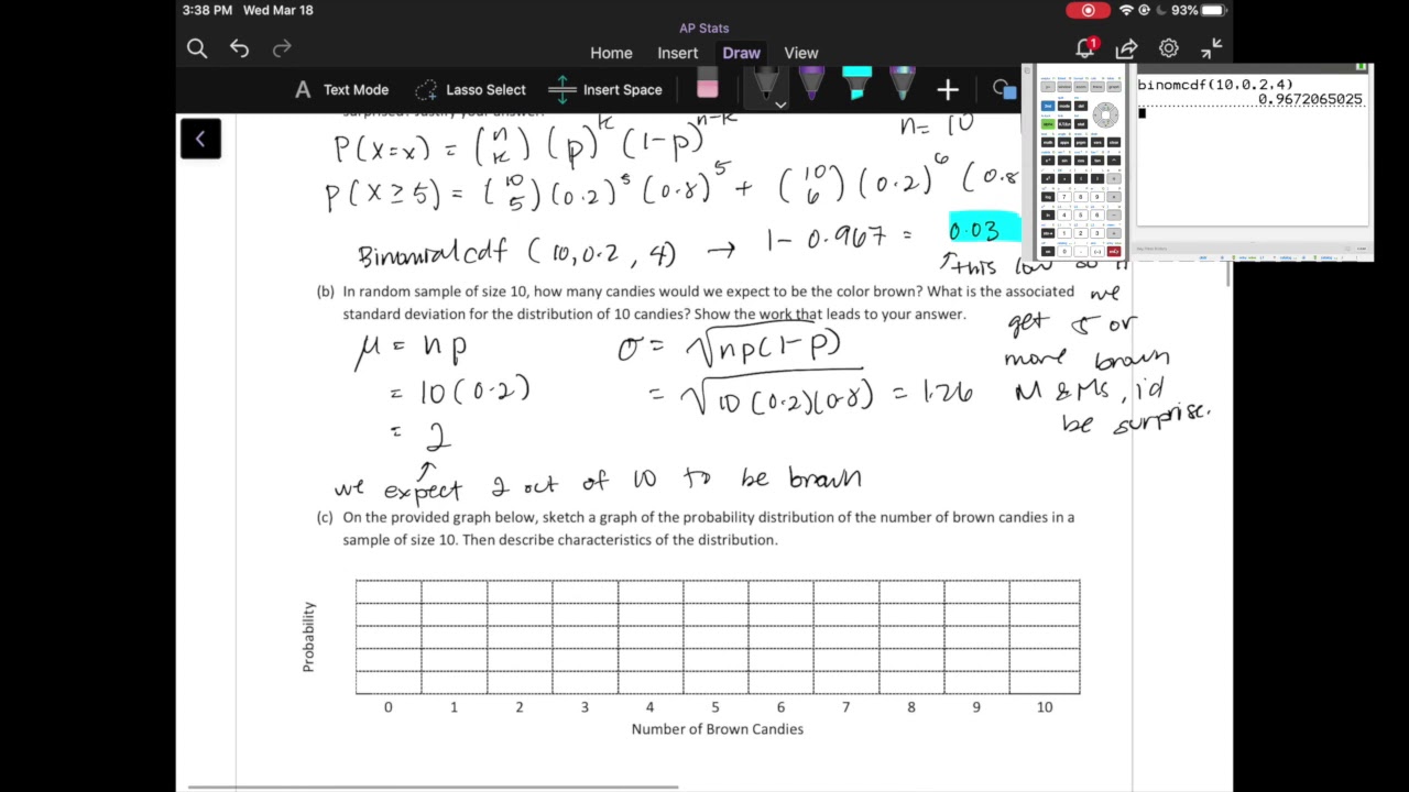 AP Statistics Unit 7 Lesson 1: From Binomial to Sampling Distributions ...