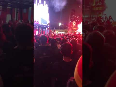 Australian Fans React after Winning Denmark 🔥