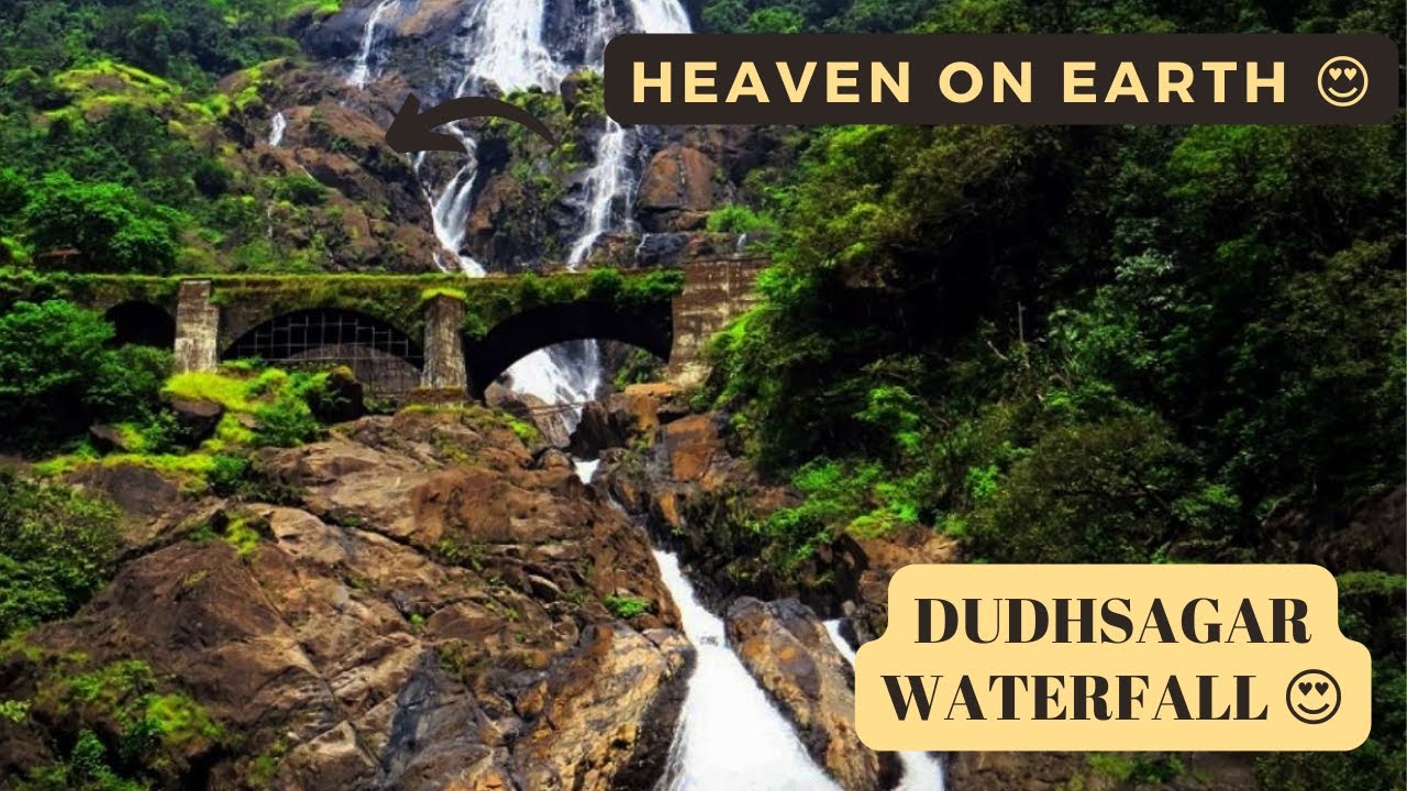 DudhSagar Falls | Best WaterFall In Goa | Day - 4 | Chennai Express ...