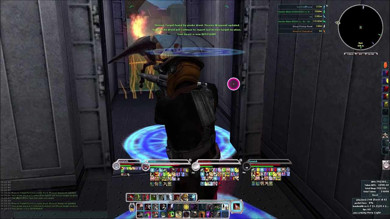 Bounty Hunter SWG Legends - Hunting a 500,000 Spy - YouTube