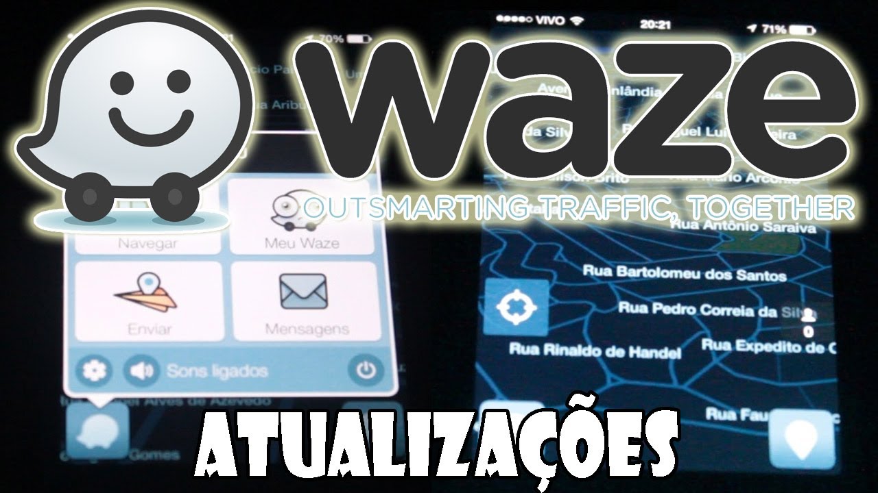 WAZE - Apps IOS - Atualizações, novas funções e como navegar (modo ...