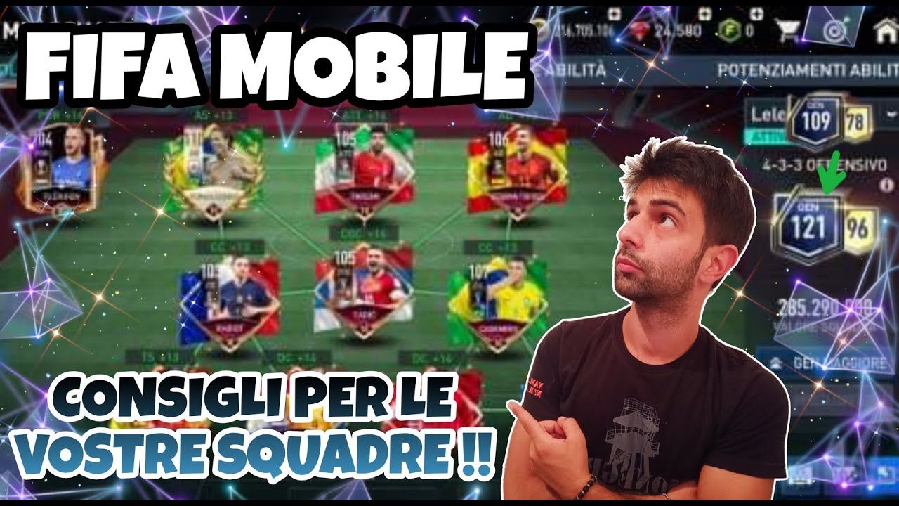 FIFA MOBILE WORLD CUP - SQUAD REWIEW ( VI AIUTO CON LE VOSTRE SQUADRE ...