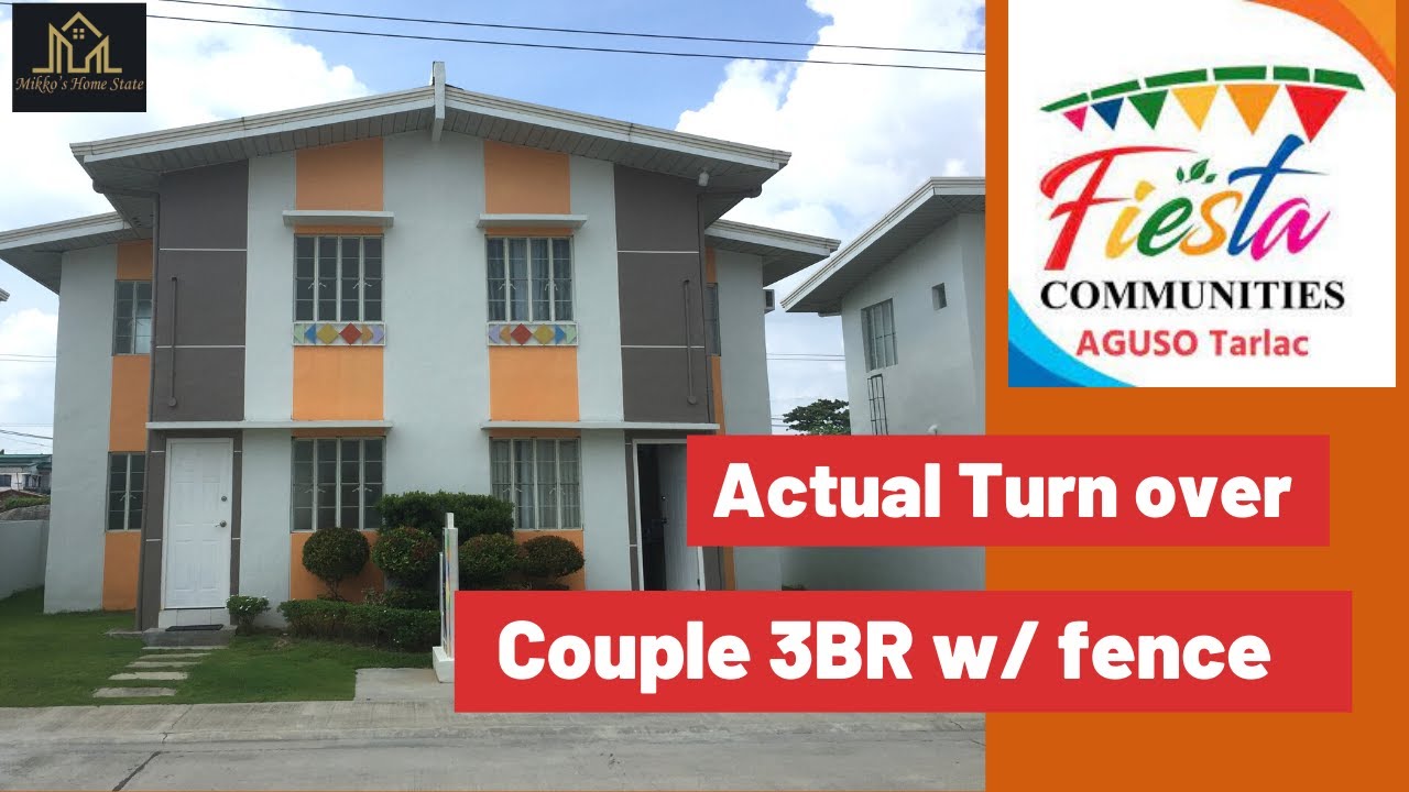 FIESTA Communities AGUSO | Couple 3BR with fence house tour | Actual ...