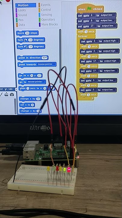 software drag and drop control gpio of pi - YouTube