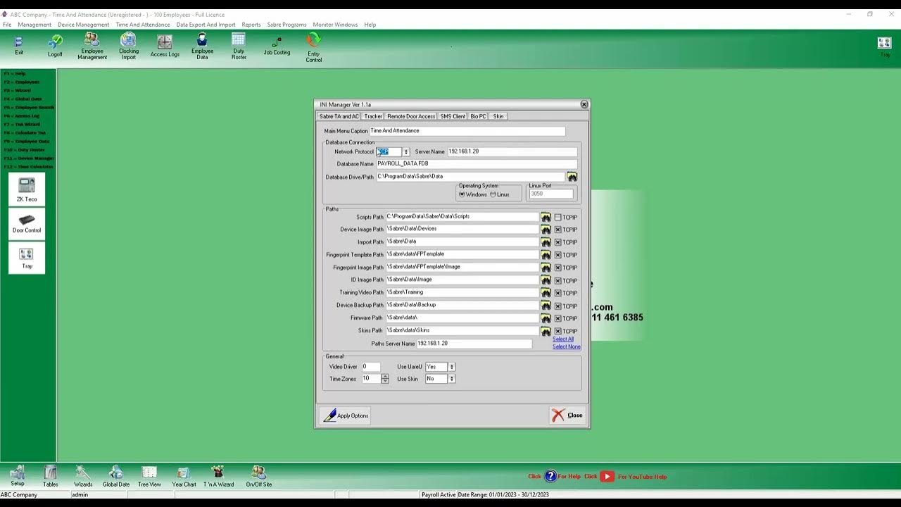 Sabre Workstation Installation - Part #2/2 - YouTube