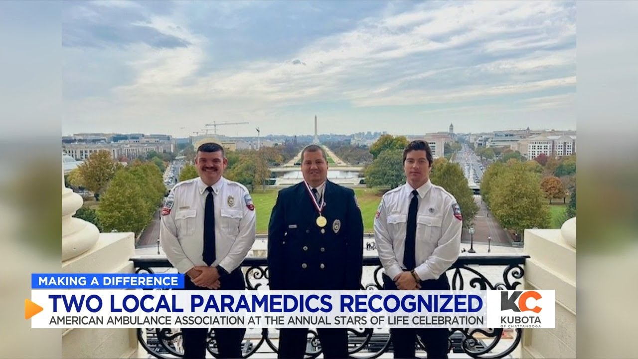 MAKING A DIFFERENCE: Two local paramedics receive national recognition ...