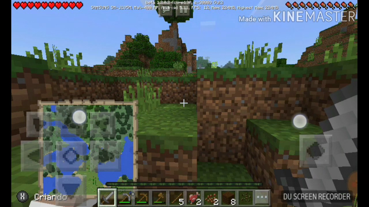 Minecraft origen 1.2 :O começo😀 - YouTube