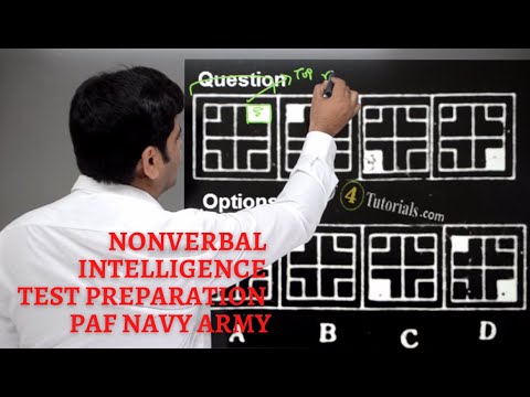 [#1] Non verbal Intelligence Test - PAF - YouTube