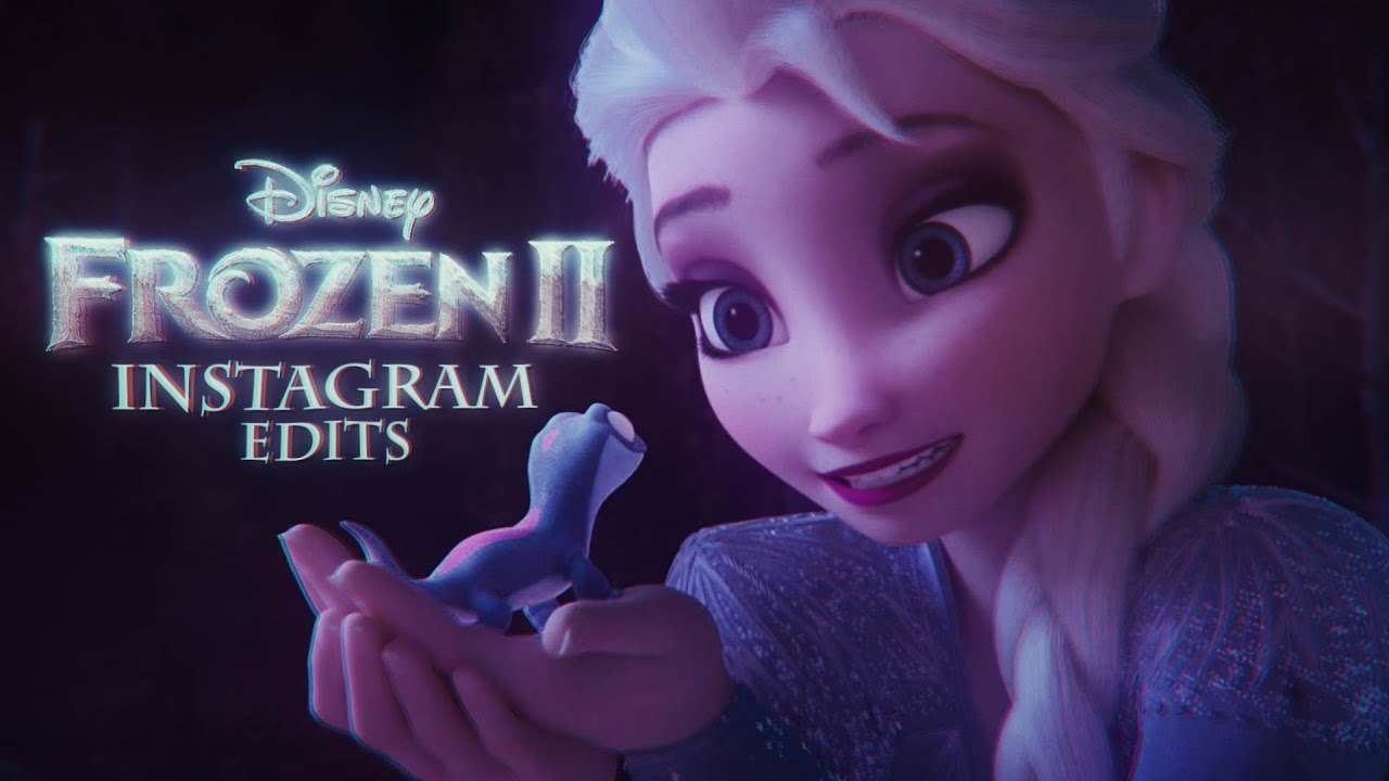 MY FAVOURITE FROZEN EDITS IN INSTAGRAM - YouTube