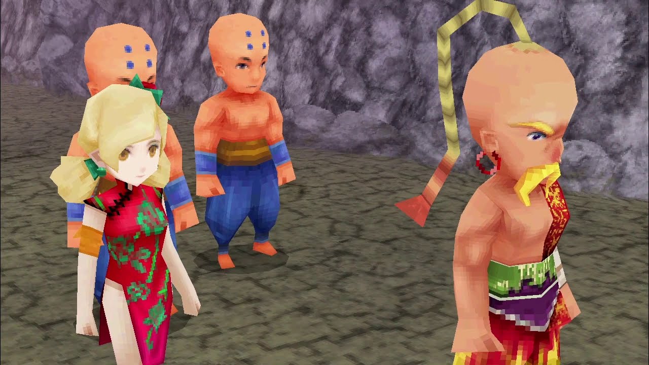 Final Fantasy IV: The After Years [PC] #012, Yang: Impact Crater; Fabul ...