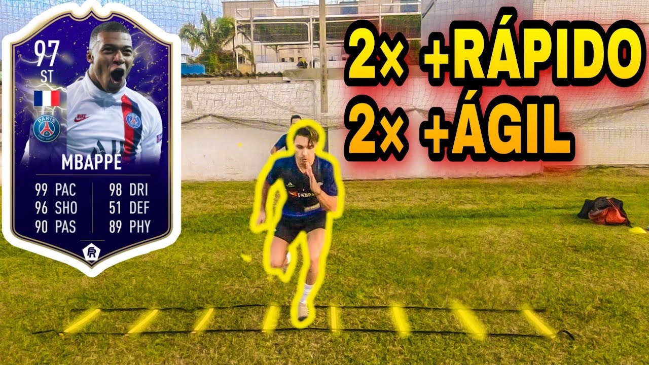 MELHOR TREINO PARA SER MAIS RÁPIDO NO FUTEBOL - TREINAMENTO DE TRAÇÃO ...