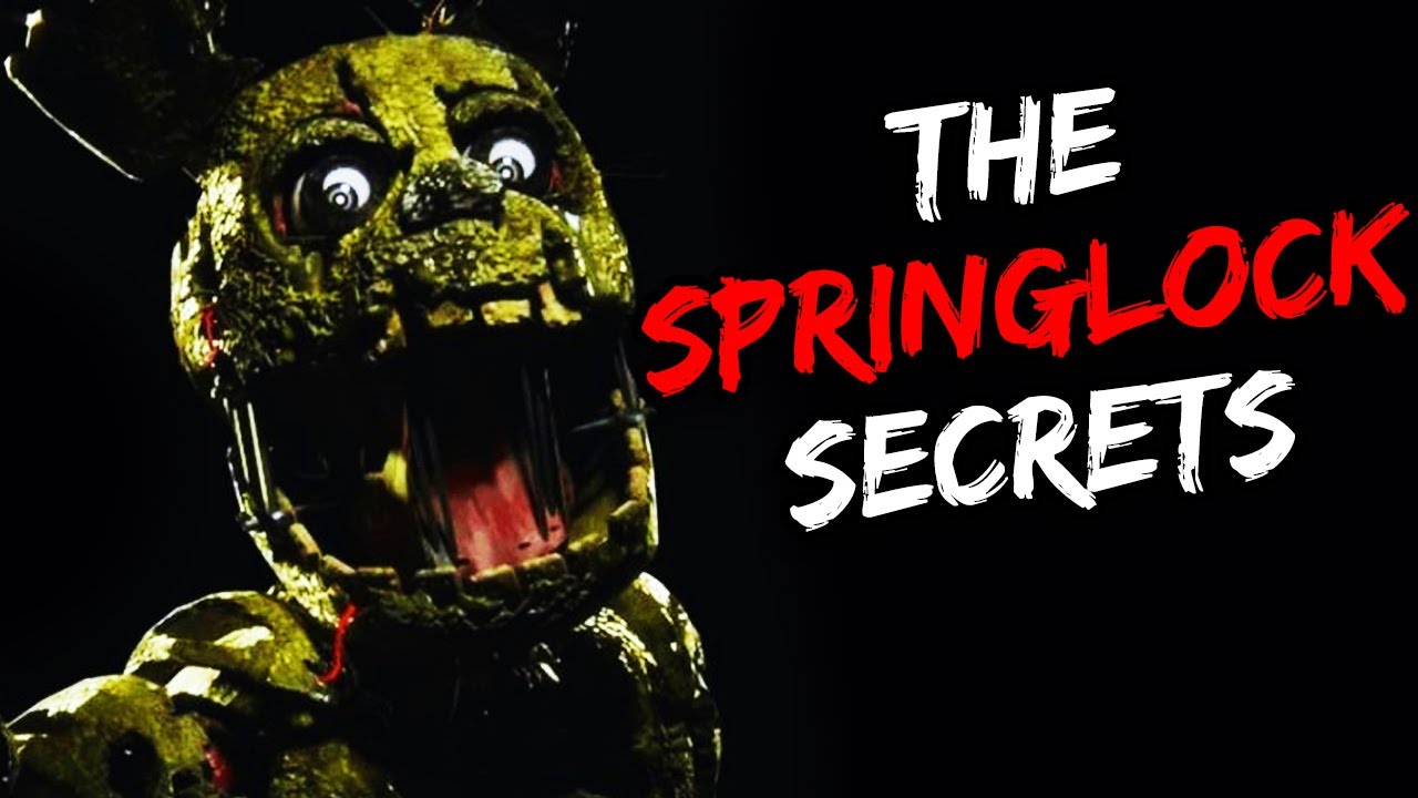 FNAF Springlock Suits | What We Know - YouTube