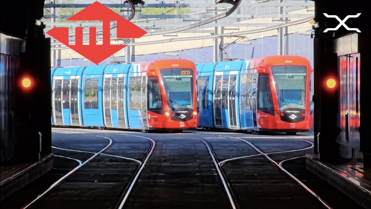 Metro Ligero de Madrid | Tranvía de Parla | Light rail | Tram | Spain ...
