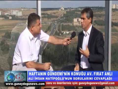 Ali İhsan Hatipoğlu ile Haftanın Gündemi (Konuk: Av.Fırat ANLI) - YouTube