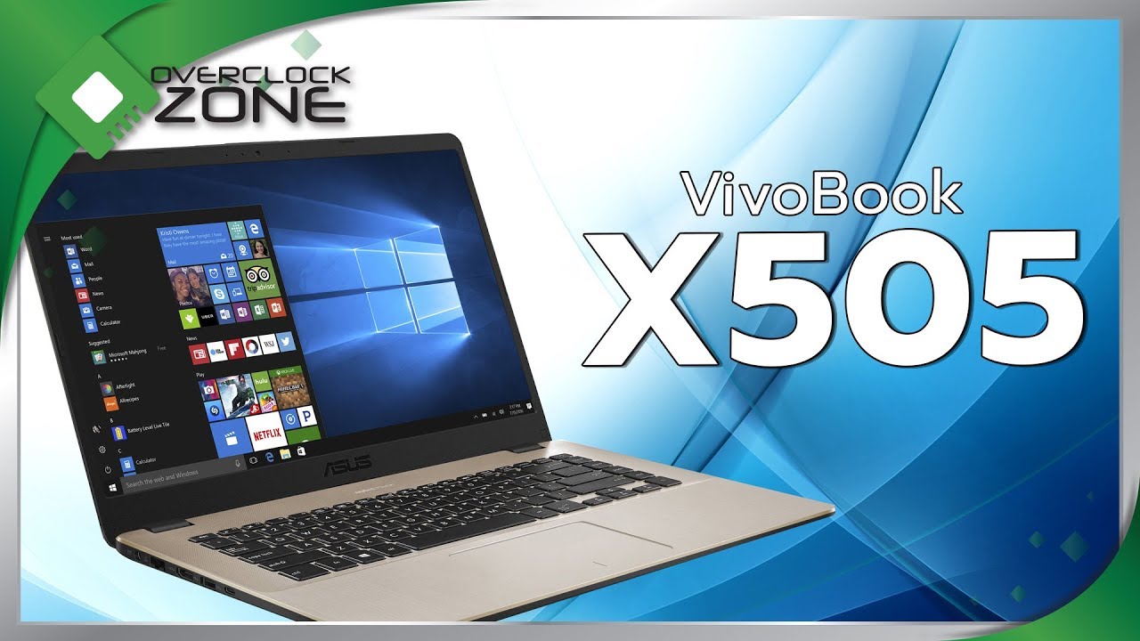 ASUS VivoBook X505 : กรอบจอบาง ขุมพลัง Ryzen - YouTube