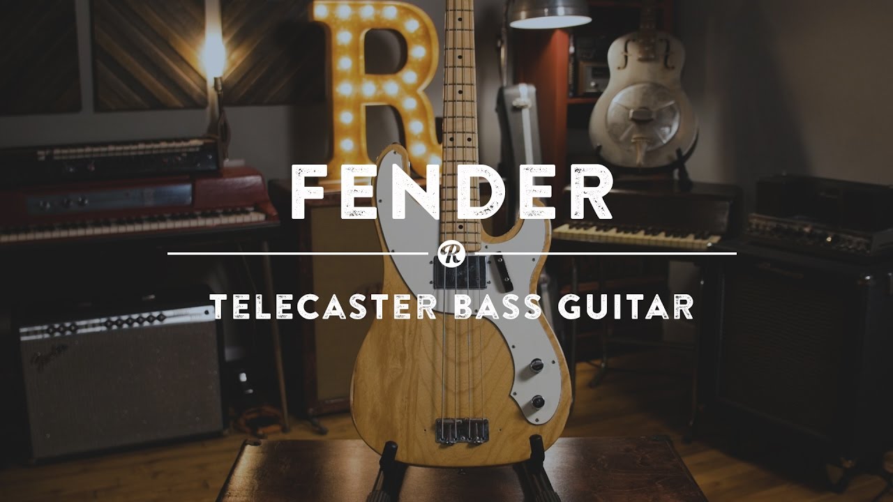 Fender Telecaster Bass Guitar | Reverb Demo Video - YouTube