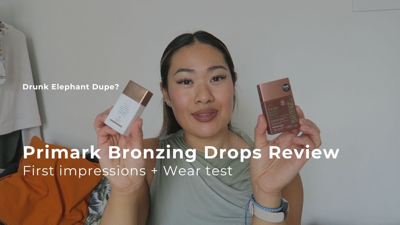Primark P.S Pro Bronzing Drops Review | Dupe for Drunk Elephant D ...