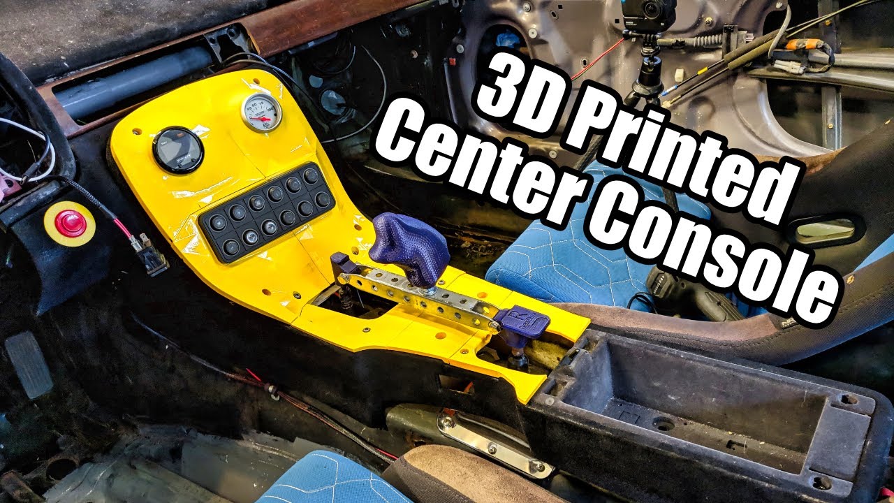 I 3D Printed a Center Console for my SC400 Drift Car - YouTube