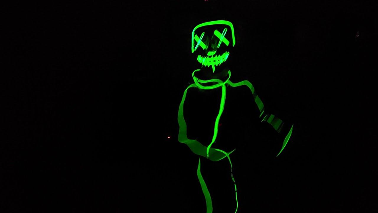 Glow Stickman Dance - YouTube