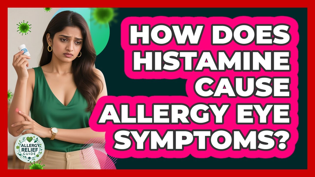 How Does Histamine Cause Allergy Eye Symptoms? - Allergy Relief Guide ...