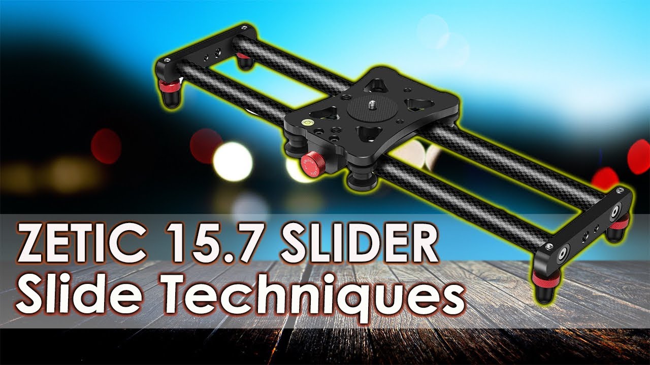Tips & Trick - Carbon Fiber Camera Slider Techniques Class 101 - YouTube