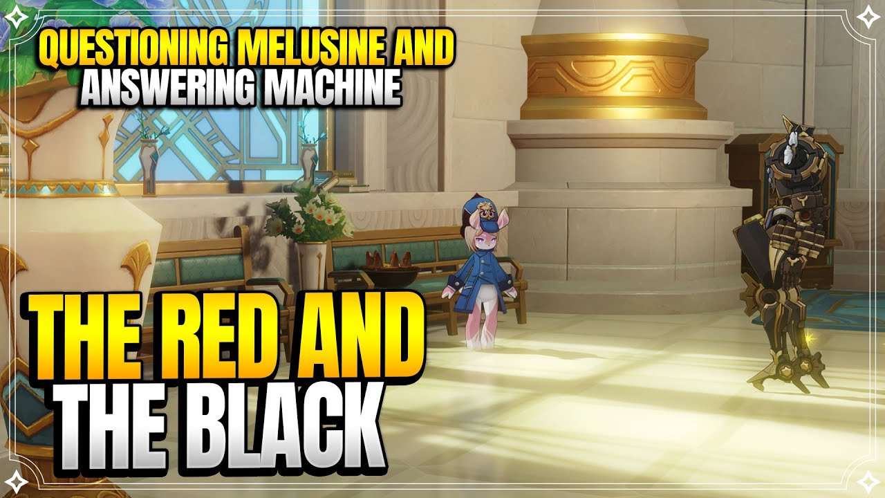 The Red and the Black | Questioning Melusine and Answering Machine Act ...