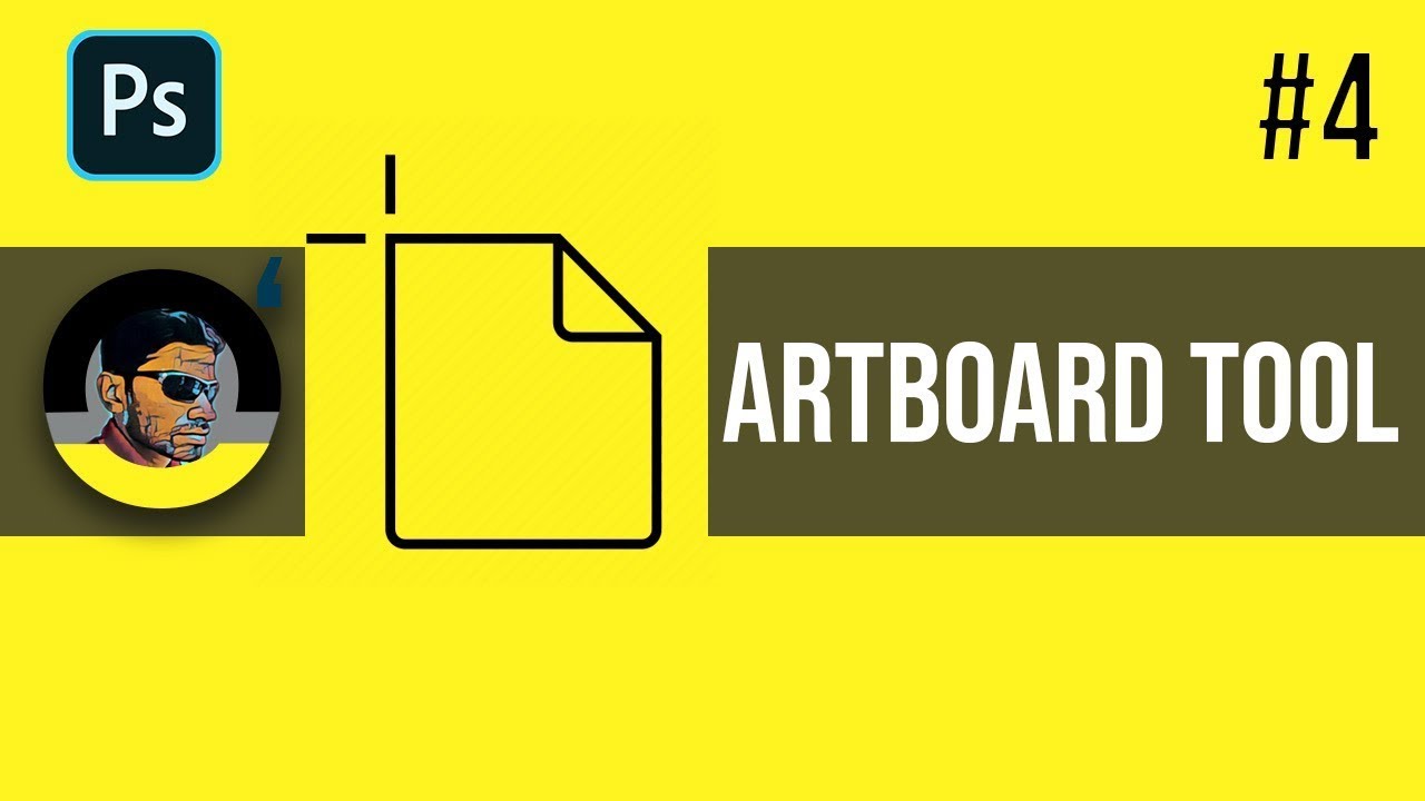 Artboard Tool Adobe Photoshop Training For Beginners - YouTube