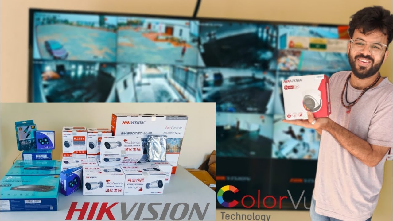 hikvision colour view camera installation -- how to install hik vision ...