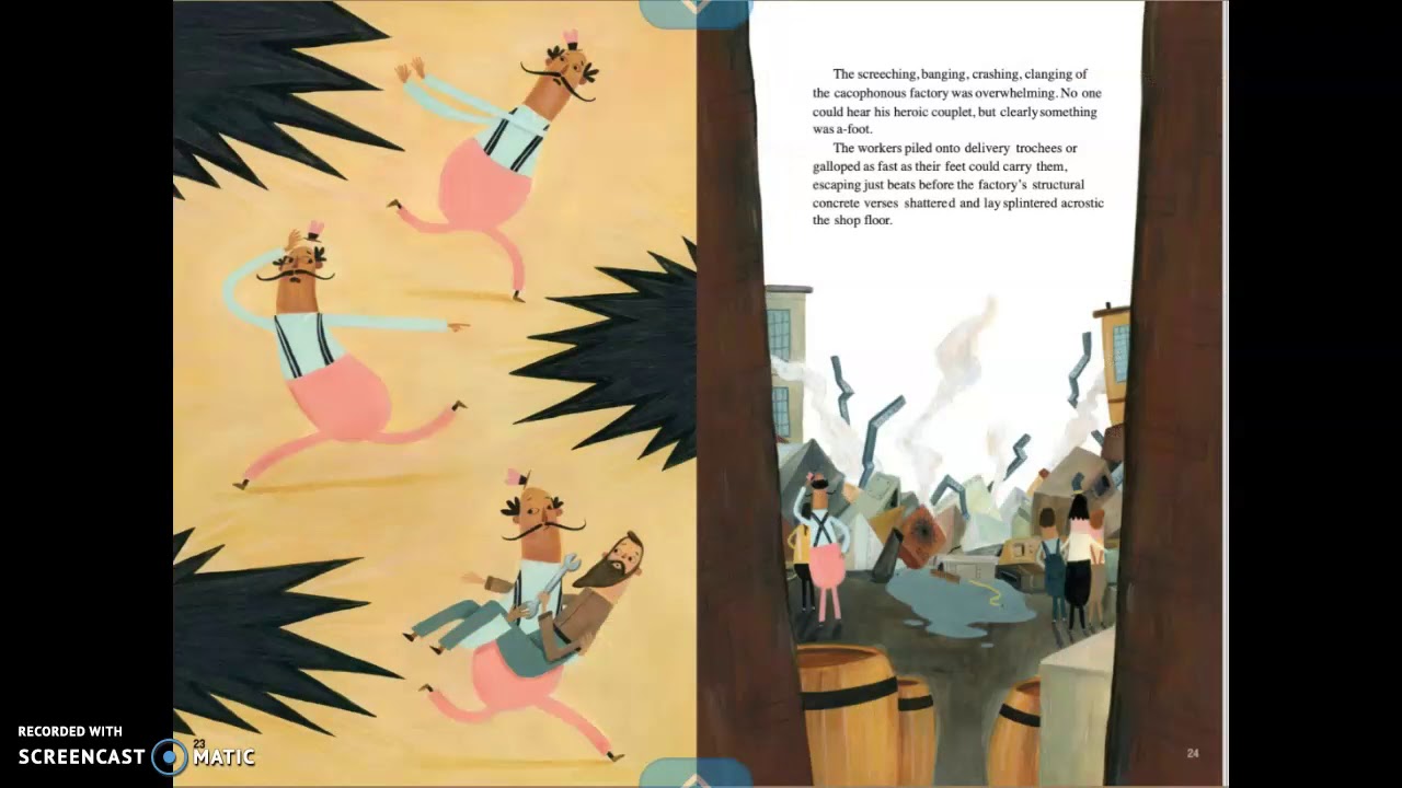 Explosion at the Poem Factory Read Aloud - YouTube