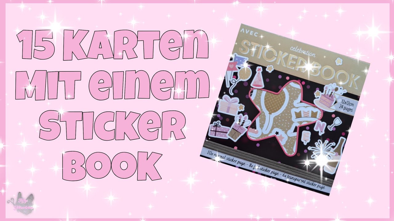 💕 15 Karten mit einem Sticker Book 💕 von Action - YouTube