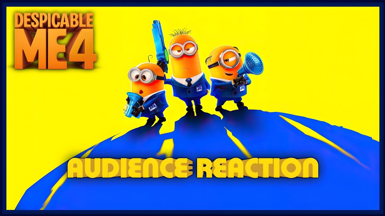 DESPICABLE ME 4 Theater Audience Reaction (Audio)| [July 6, 2024] - YouTube