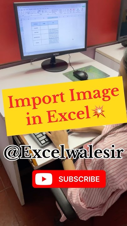 Import Image in Excel #excelwalesir #exceltricks #ytshorts #computertips #exceltraining - YouTube