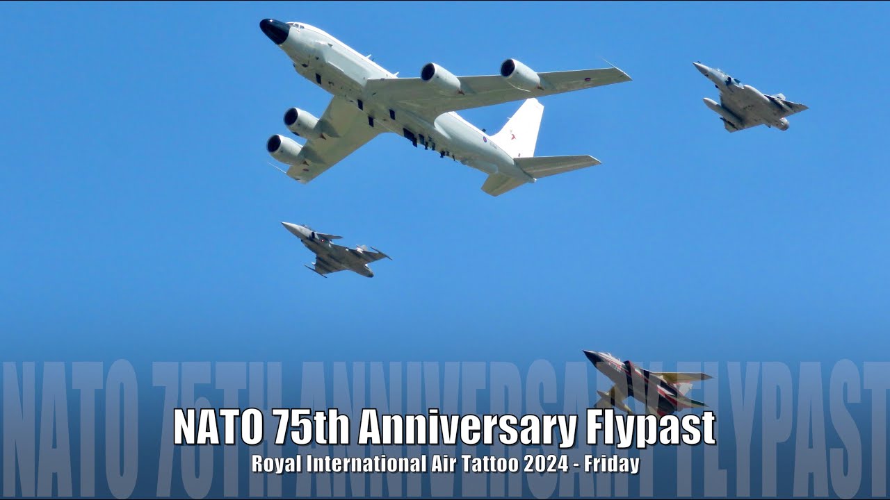 Tornado, Vipers, Mirage, Gripen, Hawk, Spy Planes...NATO 75 Anniversary ...