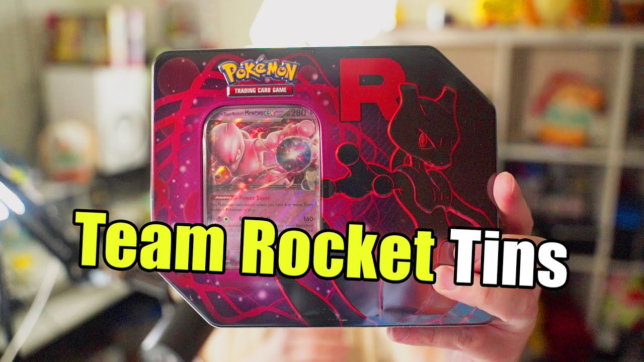I Finally Opened the NEW Team Rocket Tins… Did We Get the Big Hit ...