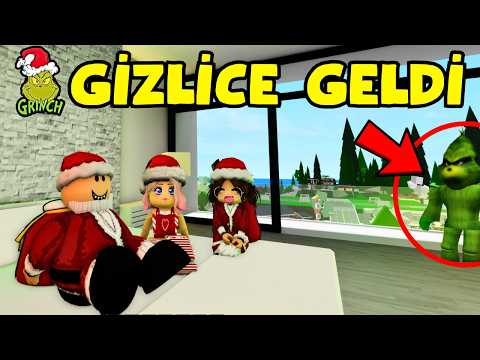 GRİNCH GİZLİCE EVİMİZE GELDİ😊AYŞEM ECE ARI💥ARIGİLLER🐝ROBLOX BROOKHAVEN🏡RP