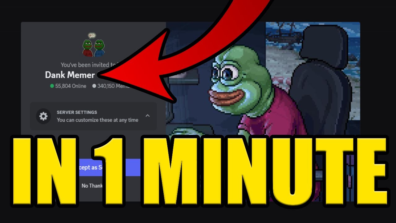 HOW to JOIN DANK MEMER DISCORD SERVER PC & MOBILE - YouTube