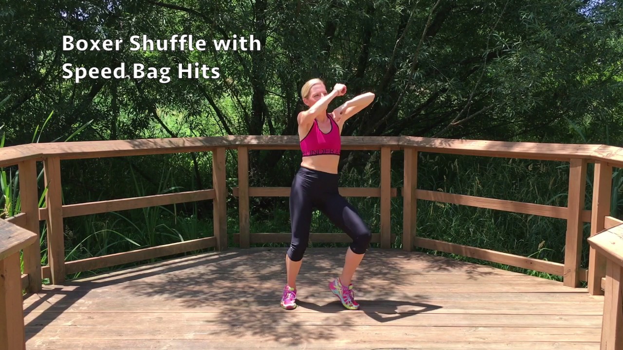 Boxer Shuffle with Speed Bag Hits - YouTube