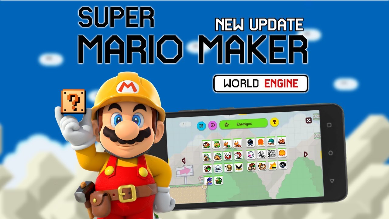 La NUEVA ACTUALIZACIÓN de Super Mario Maker World Engine - YouTube
