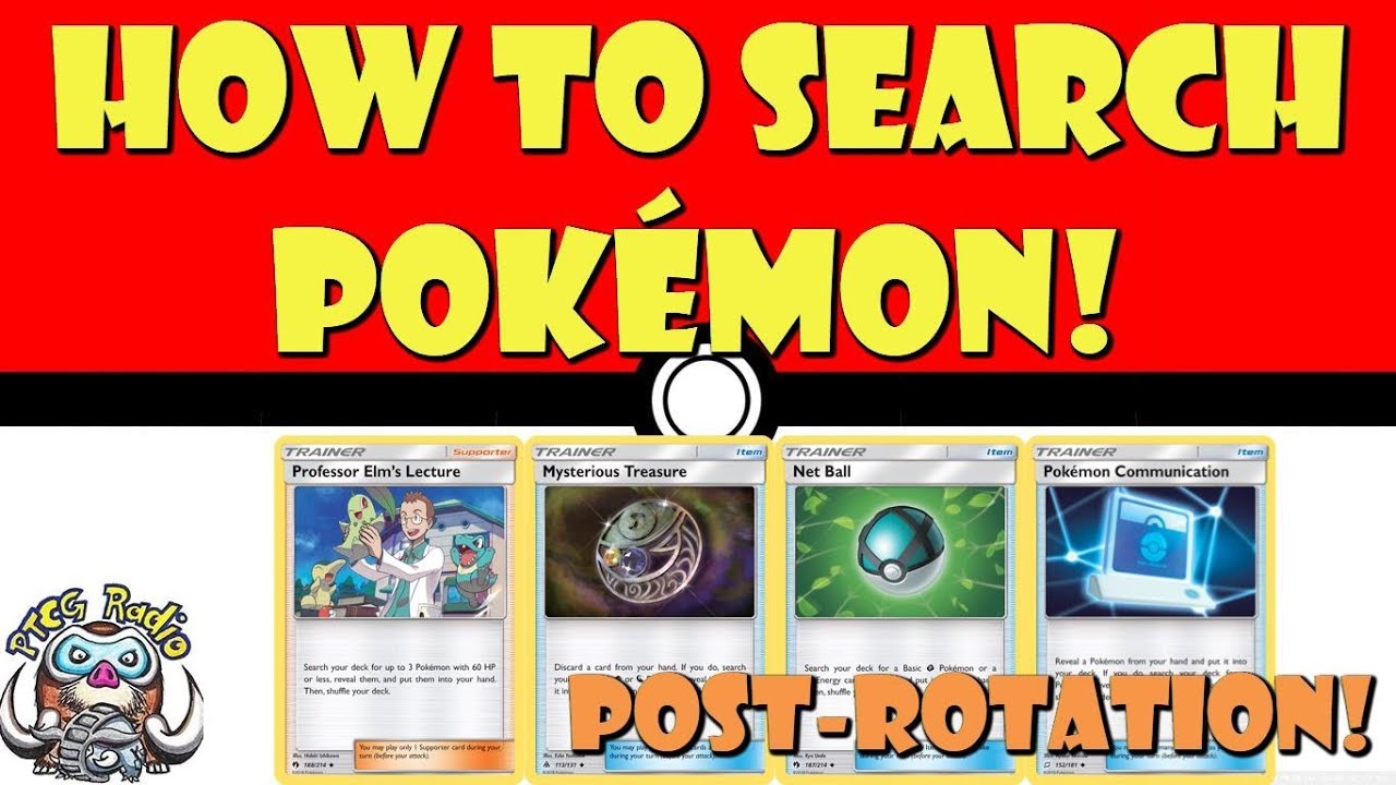 How To Search For Pokemon After Rotation! - YouTube