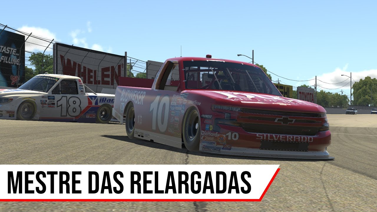 iRacing : Nascar Truck Series @ Milwaukee - YouTube