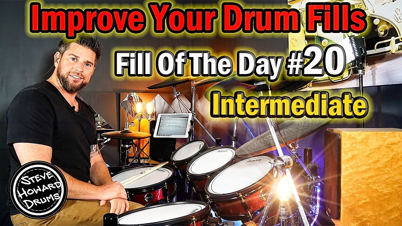 Improve Your Drum Fills - Drum Fill Of The Day #20 Intermediate Drum ...