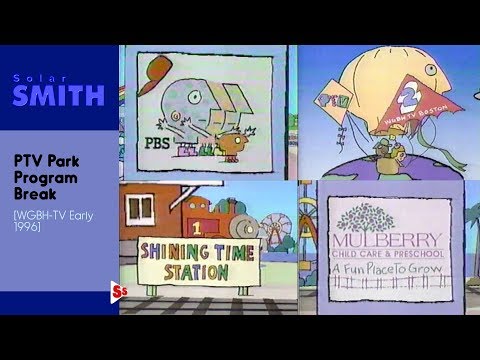 PTV Park Program Breaks [WGBH-TV Early 1996]