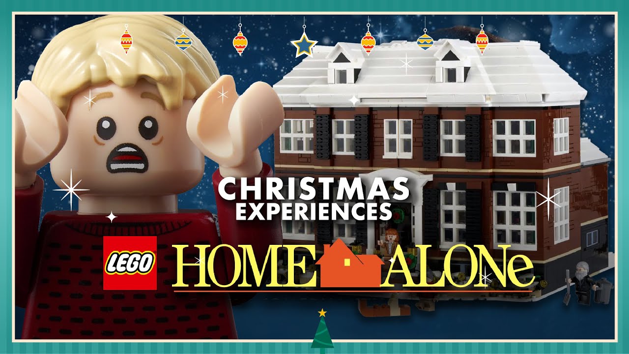 Building the LEGO Home Alone House [Christmas Experiences] - YouTube
